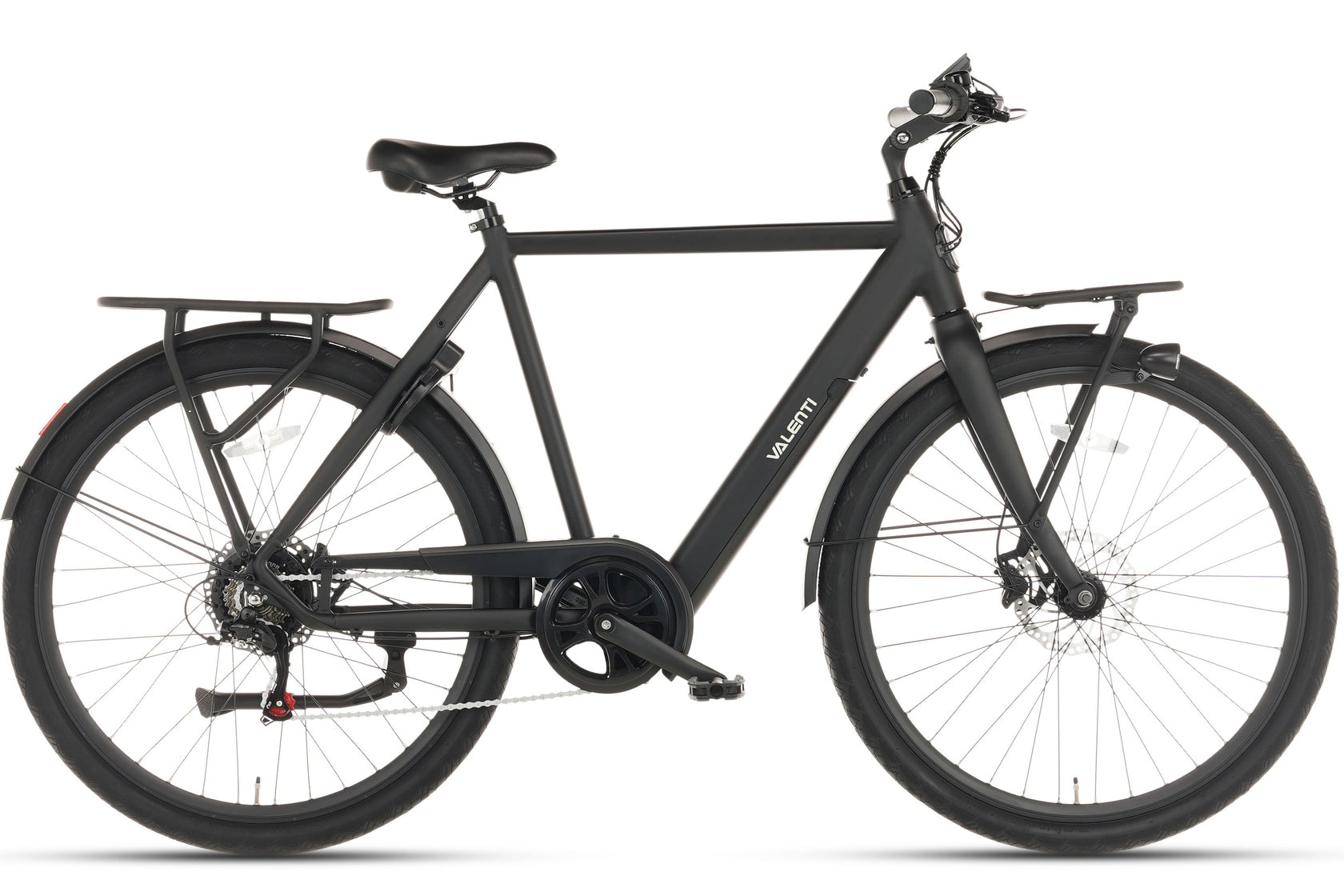 Valenti X7 Elektrische herenfiets zwart – Rivena.nl