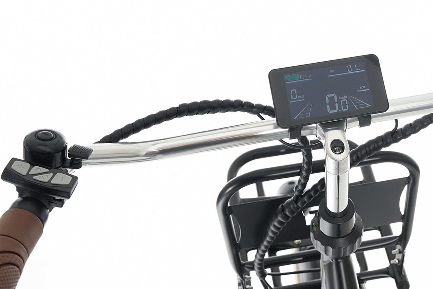 Rivena E-Cargo N7 Elektrische transportfiets dames mat-zwart – Rivena.nl