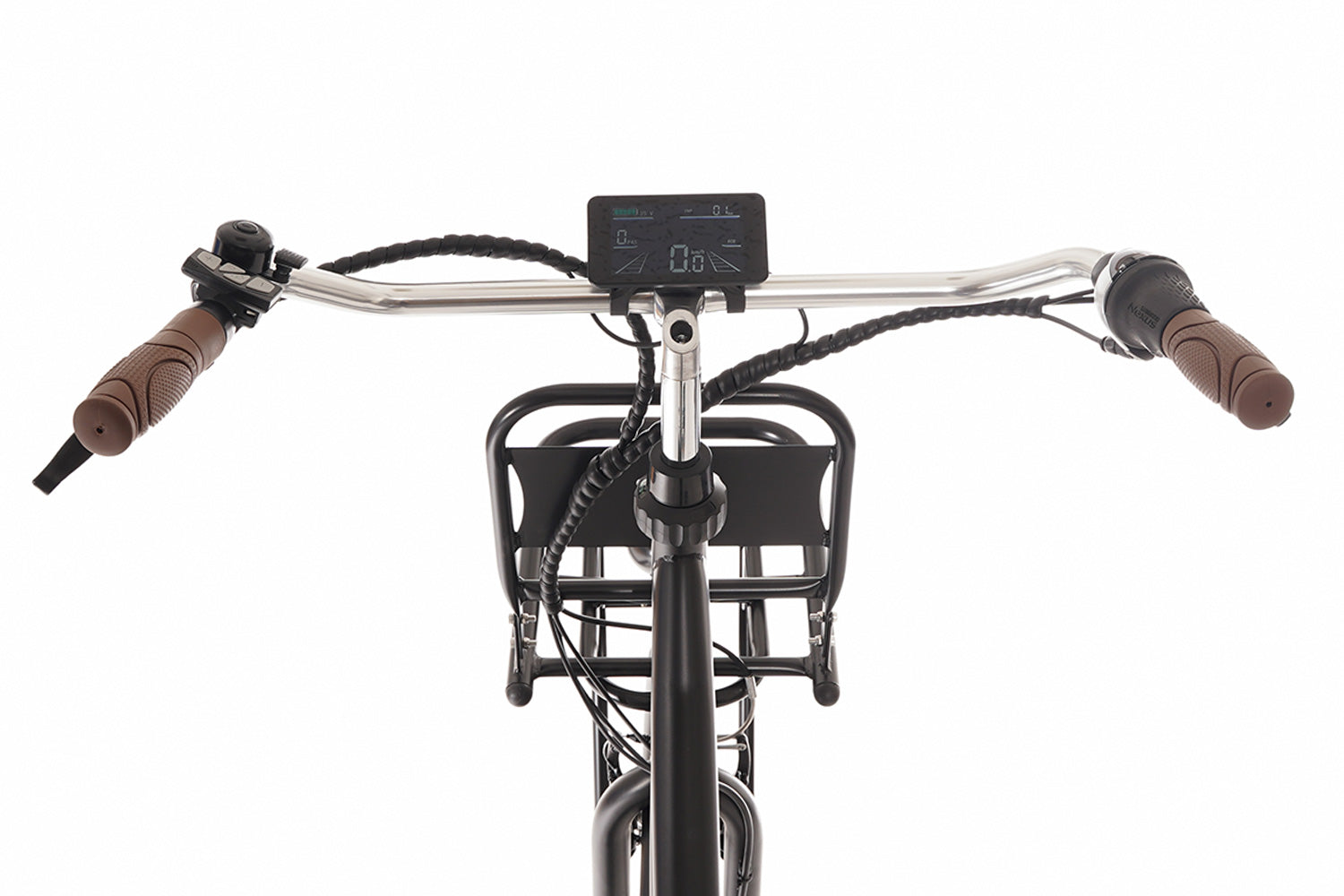 Rivena E-Cargo N7 Elektrische transportfiets dames mat-zwart – Rivena.nl