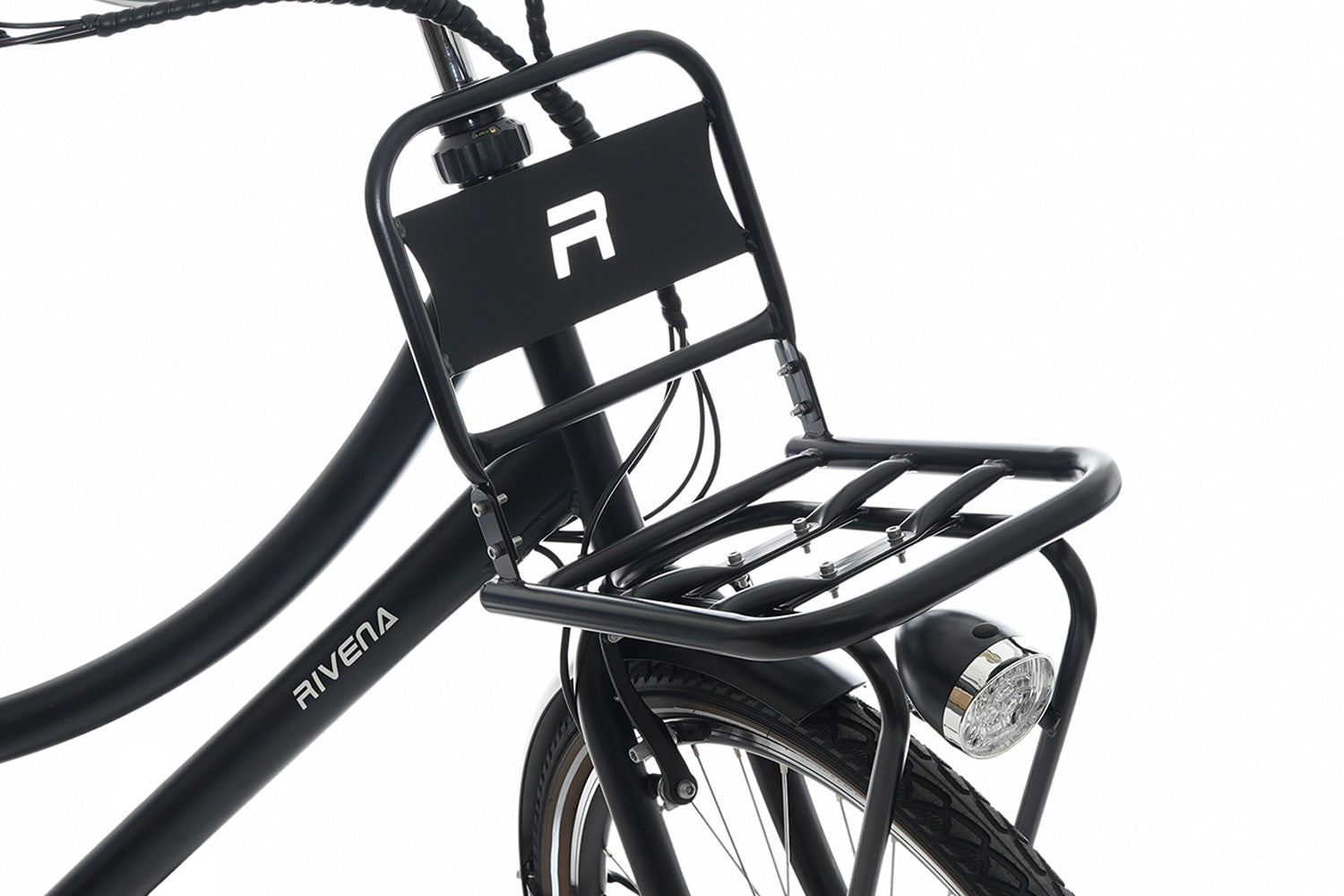 Rivena E-Cargo N3 Elektrische transportfiets dames mat-zwart – Rivena.nl