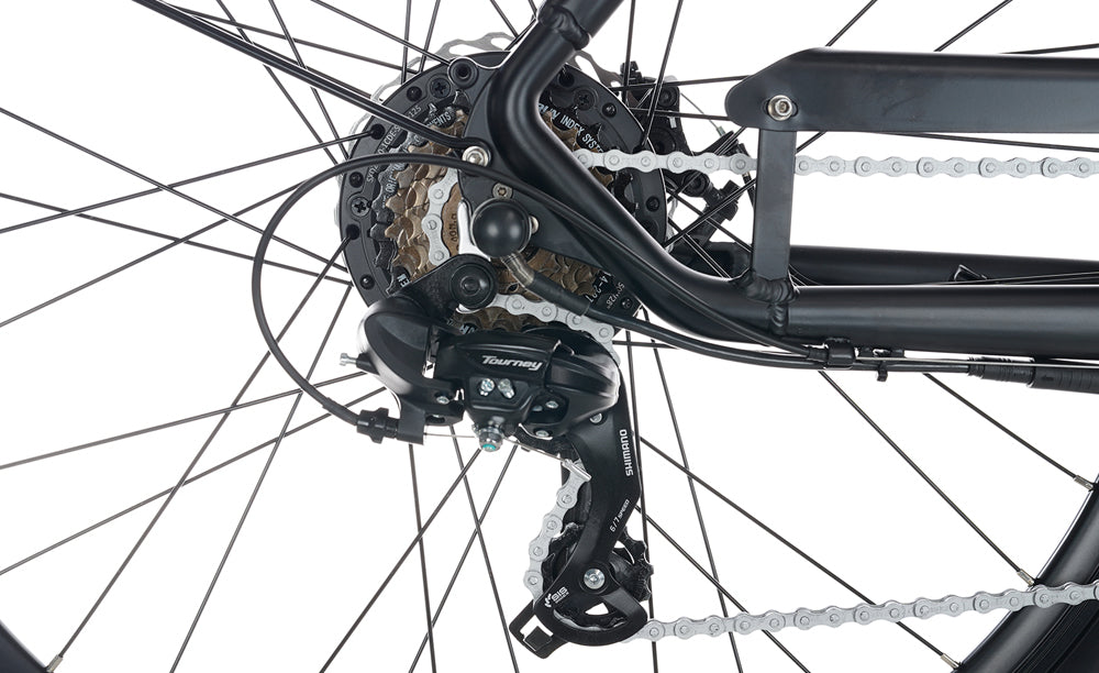 Valenti X5 Elektrische fiets dames zwart – Rivena.nl