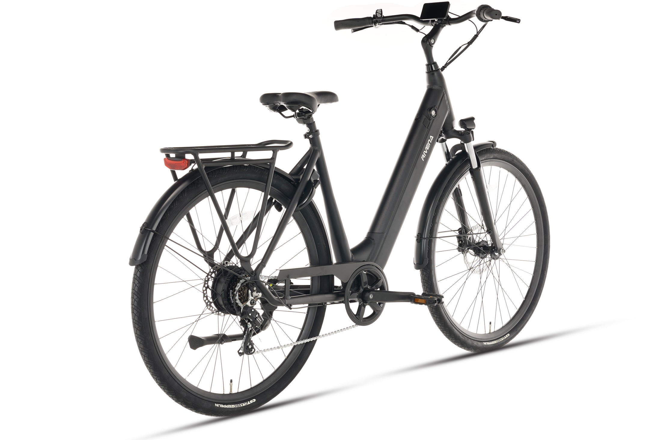 Rivena Supreme D7 Elektrische damesfiets mat-zwart – Rivena.nl