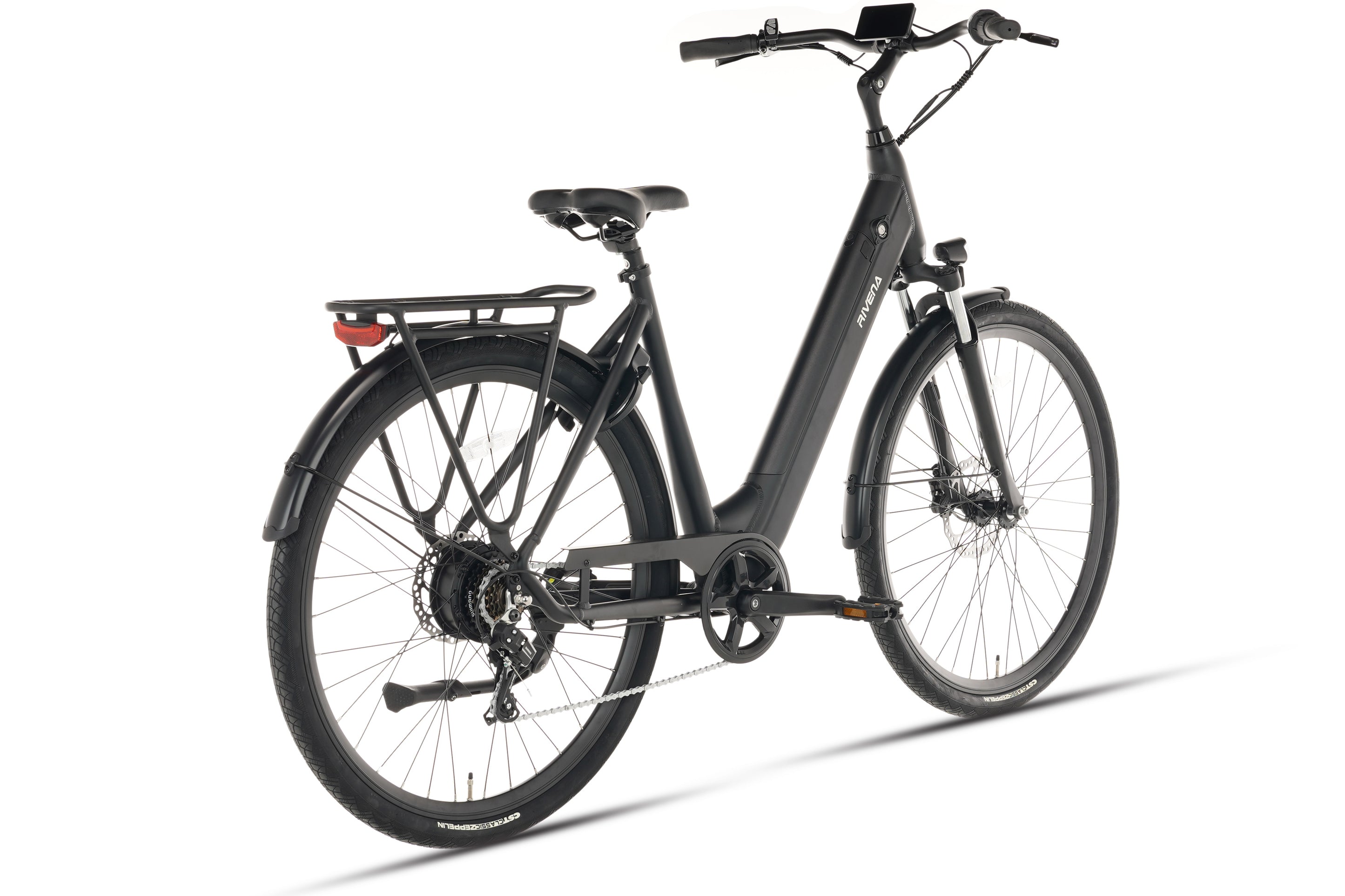 Rivena Supreme D7 Elektrische damesfiets mat-zwart – Rivena.nl